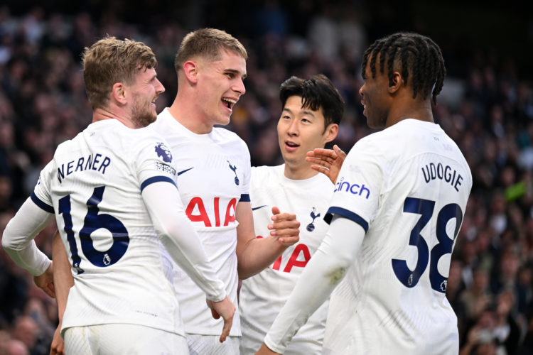 Three Tottenham players named in list of world's 100 best footballers