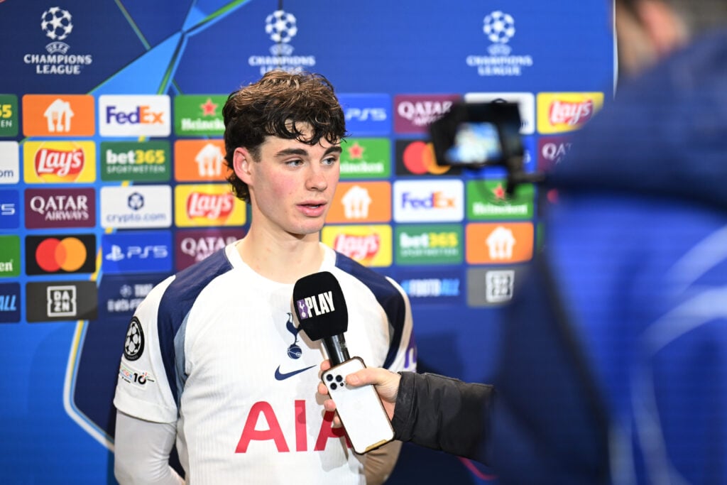 Tottenham fans have so much to say about Archie Gray's performance vs ...