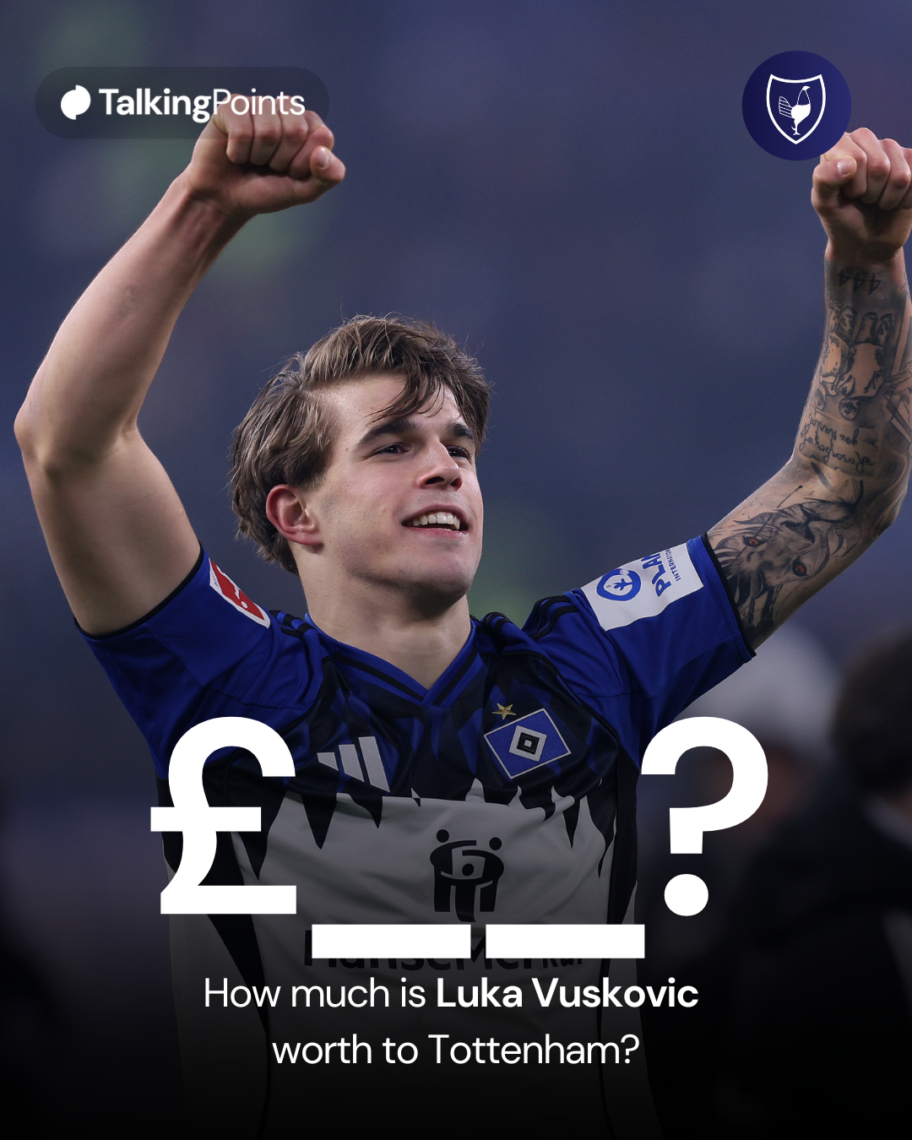 Tottenham's Luka Vuskovic picked as one of Europe's best players this ...
